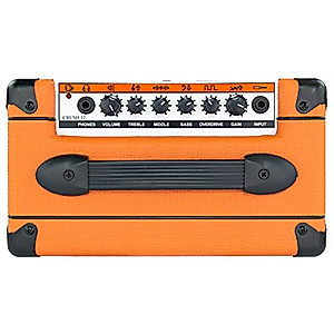 Orange Crush 12-Watt Guitar Combo Amplifier Bundle with Instrument Cable and Austin Bazaar Polishing Cloth