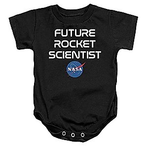 Popfunk NASA to The Future Baby Onesie Bodysuit, 6 Months