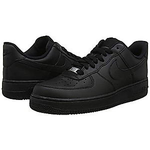 Nike Air Force 1 ´07, Women's Low-Top Sneakers ALL BLACK WOMEN'S SIZE 12
