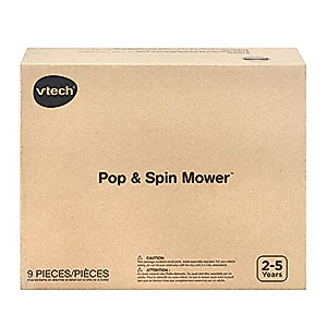 VTech Pop and Spin Mower Toy (Frustration Free Packaging), Green