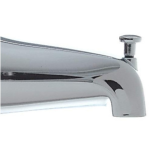 Danco 88434 Durable Metal Diverter Spout, Chrome, 1/2Inch Slip Connection, 1 Set