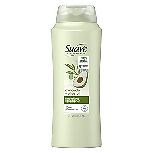 Suave Professionals Smoothing Conditioner, Avocado + Olive Oil, 28 Fl Oz (Pack of 1)