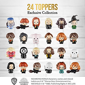 Harry Potter Pencil Toppers, Gifts, Toys, Collectibles – Set of 12 Harry Potter Figures for Writing, Party Decor –Ron Weasley, Hermione Granger,Sybil Trelawney and more by PMI, 2.4 In., Soft PVC (B12)