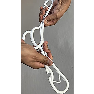 50 Recycled Plastic Hangers