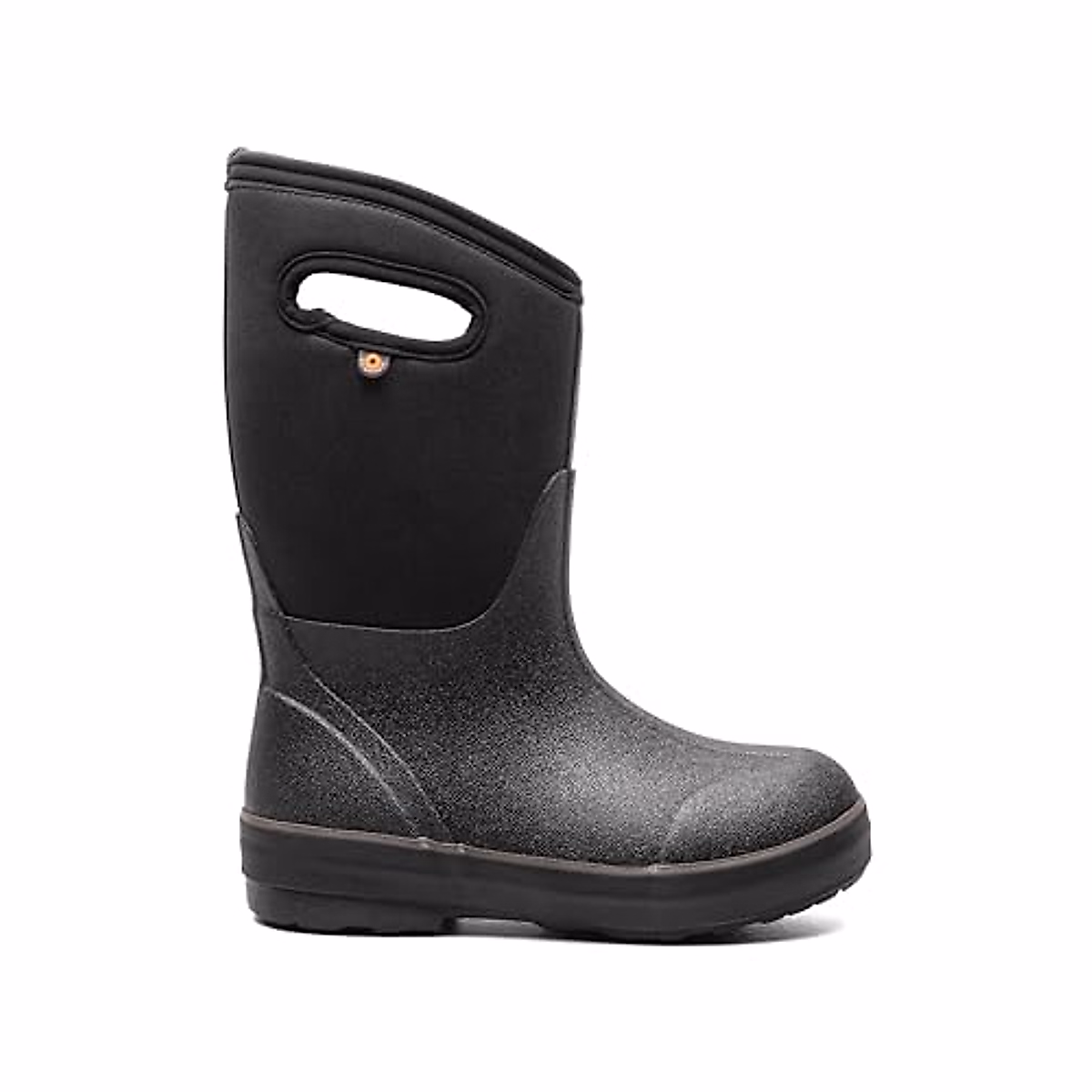 BOGS Classic II Wide Solid Snow Boot, Black Multi, 10 US Unisex Little Kid