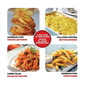 Starfrit Pump'N'Slice Chopper and Slicer, One Size, White