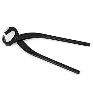 205mm Professional Bonsai Root Cutter Grade Manganese Steel Alloy Concave Root Cutters Gardening Plants Bonsai Tools