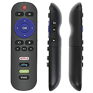 RC280 Remote Replacement for TCL Roku 4K Smart TV TV 43S425 49S405 55S405 65S405 55S517 49S517 43S517 49S515 43S515 55S515 65S515 75S515 55C807 65C807 75C807 55P607 55P605 4 5 Serie