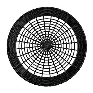 EBIGIC Paper Plate Holders , 8/12/24 Packs 9/10 Inch paper plate holders reusable Black Plastic Heavy Dutysupports for Picnic party dinner