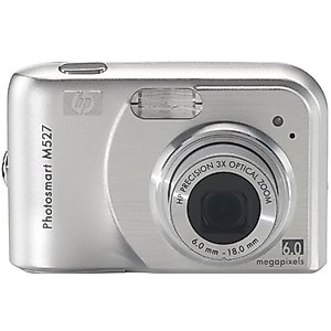 HP Photosmart M527 6MP Digital Camera with 3x Optical Zoom and HP Photosmart 6220 Digital Camera Dock