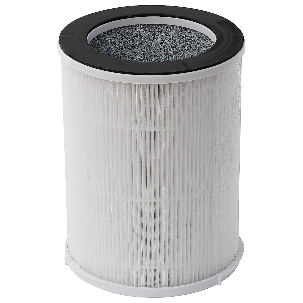 SilverOnyx True HEPA Replacement Filter (3-Speed, Portable with Strap) 3-in-1 True HEPA filter, For 400 sq ft Bedroom, Dust, Smokers & Pets - 400 sq ft White