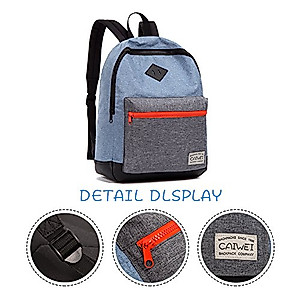 CAIWEI Fashion children's backpack (blue)