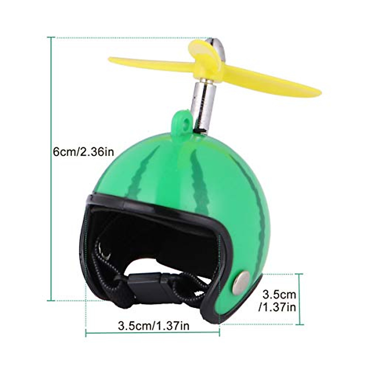 POPETPOP Chicken Helmet- Bird Toy Head Protection Helmet Bird Hat Headwear Suitable for Parrot Small Hens, Ducks and Other Poultry Funny Pet Safety Helmet Costumes Accessories