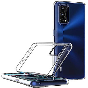 MaiJin Case for Oppo Realme 7 Pro (6.4 inch) Soft TPU Rubber Gel Bumper Transparent Back Cover