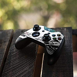 Skinit Decal Gaming Skin Compatible with Xbox One Controller - Officially Licensed Dragon Ball Z Majin Buu Wasteland Design