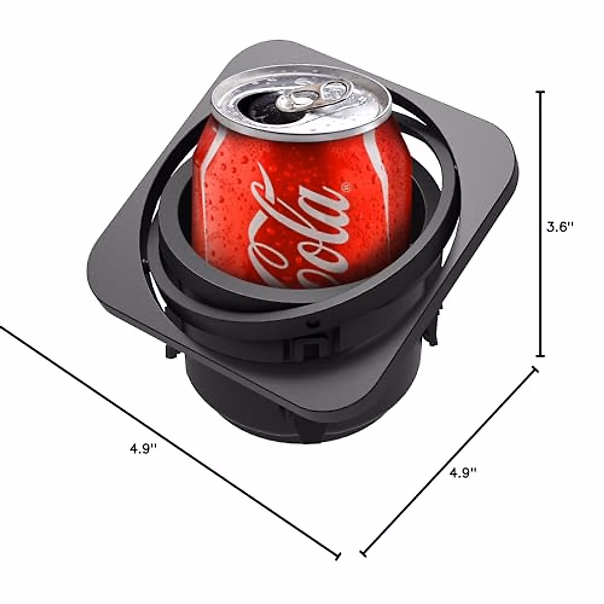 Couch Console Original Cup Holder Module Adjustable Anti-Spill Drink Holder with Non-Slip Base for Car, Boat, and Home Use