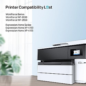 212XL Ink Cartridge for Epson 212 Ink Cartridge 212XL Ink Cartridges for Epson Printer XP-4100 XP-4105 Ink Cartridges WF-2850 WF-2830 Ink Cartridges (1 Black 1 Cyan 1 Magenta 1 Yellow, 4-Pack)