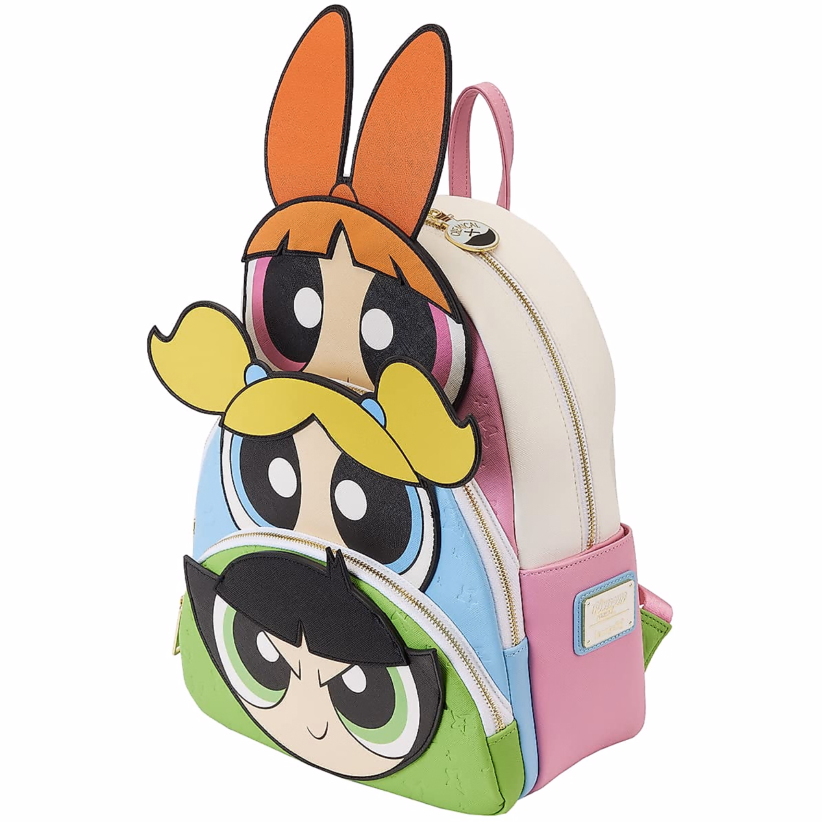 Powerpuff Girls Triple Pocket Mini Backpack