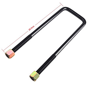 ROADFAR Leveling Kit 1 inch rear Blocks U Bolts Leveling Lift Kit for Ford for F-150 Compatible With 2004 2005 2006 2007 2008 2009 2010 2011 2012 2013 2014 2015 2016 2017 for Ford for F-150 2WD 4WD