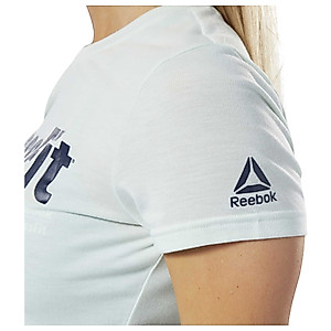 Reebok Crossfit Forging Elite Fitness Speedwick Tee, Emerald Ice, X-Small