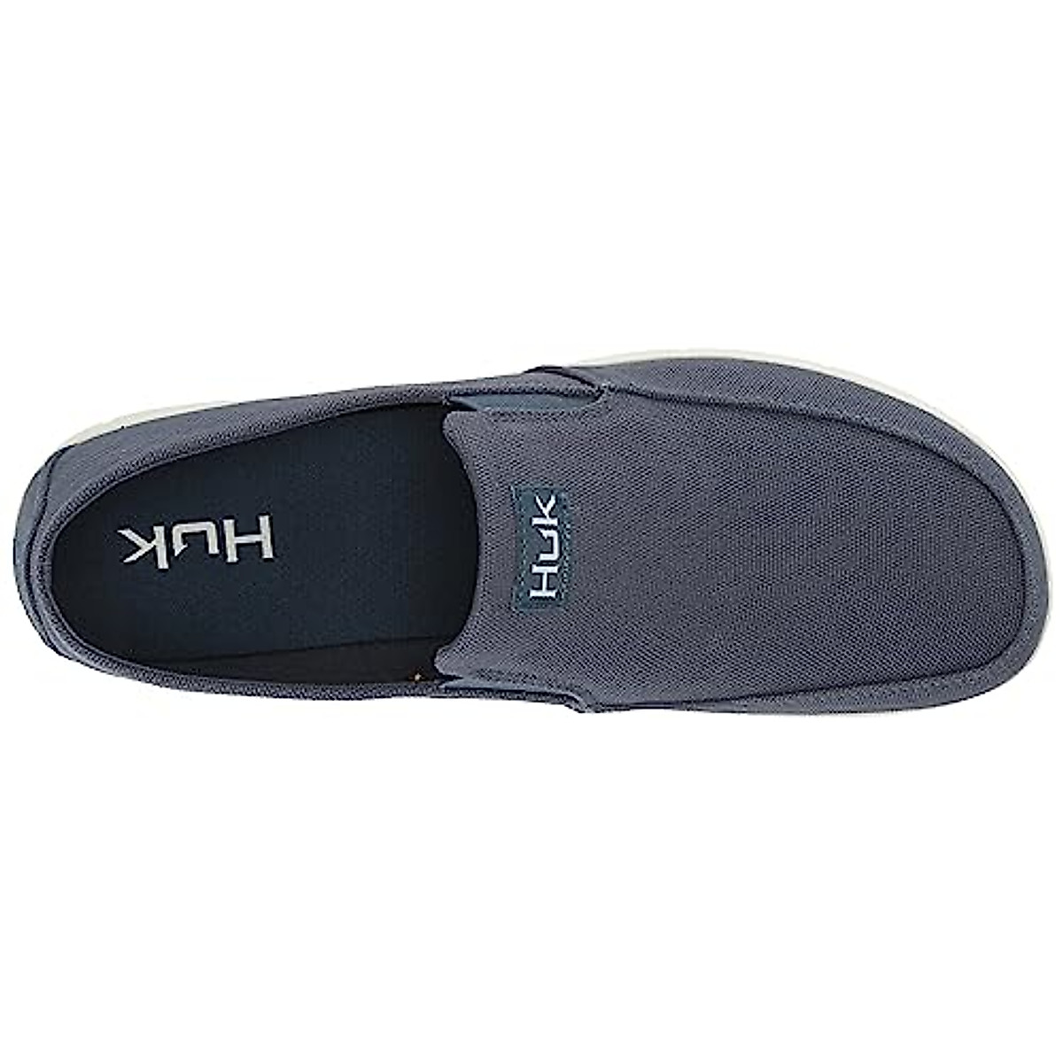 HUK Men's Classic Brewster Slip-On Wet Traction Fishing & Deck Shoes Boat, Sargasso Sea, 10