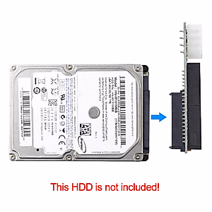 GODSHARK 2.5 inch SATA to 3.5 inch IDE Adapter, 2.5 or 3.5 Inch HDD or SSD SATA Hard Drive to 40 Pin 3.5 Inch PATA Desktop Converter Card
