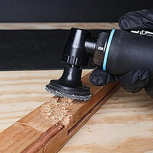 ABN Sandpaper Disc Set, 2in - T27 80 Grit High Density Zirconia Alumina 10pk Round Sander Flat Flap Round Sanding Pads