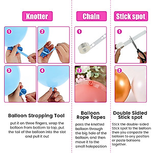 Daisy Balloon Garland Arch Kit, 160 Pcs Pastel Balloon Garland Kit with Groovy Daisy Flower Macaron Balloon Arch Kit for Baby Shower Girls Birthday Wedding Decoration