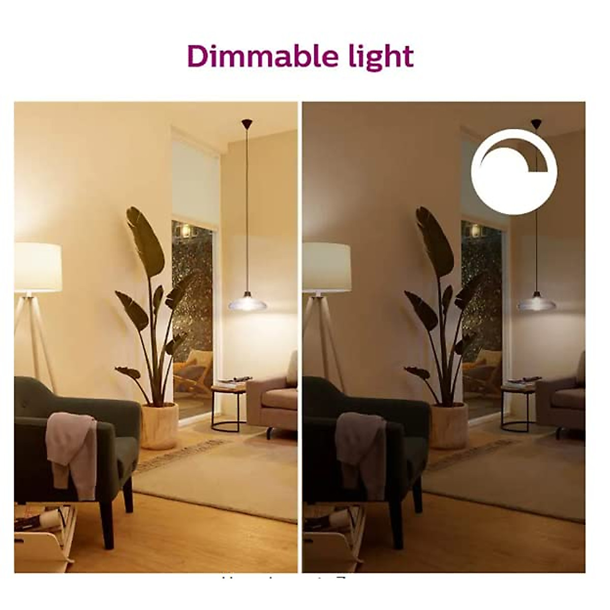 Philips Tunable White ST19 60W Equivalent Dimmable Smart Wi-Fi WiZ Connected Vintage Edison LED Light Bulb (2 Pack), Compatible with Alexa, Google Assistant, and Siri Shortcuts