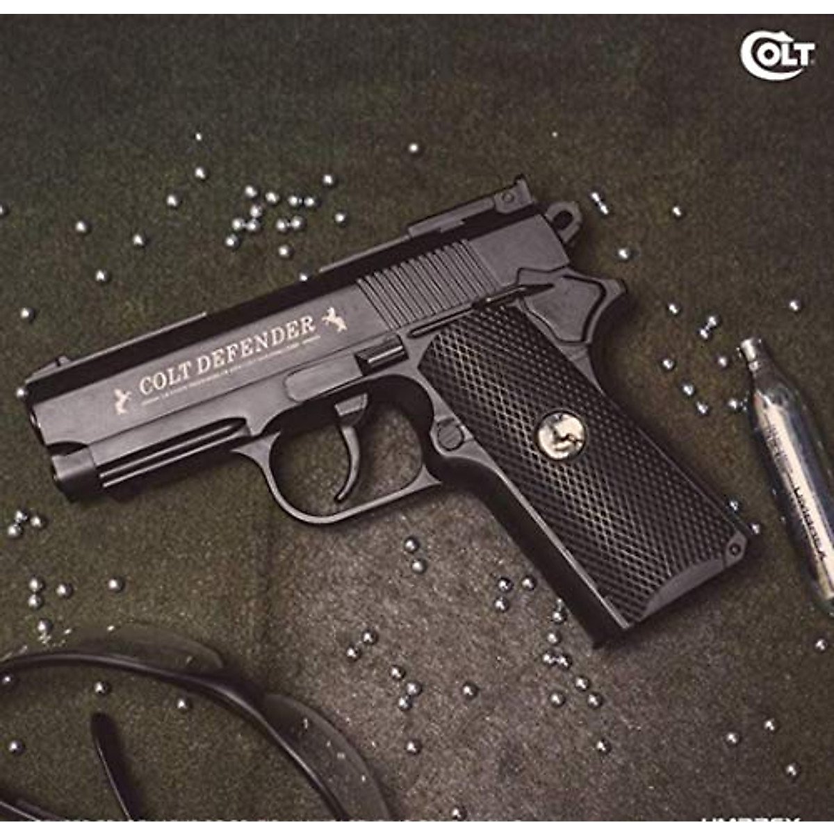 Umarex Colt Defender Semi Automatic Metal Frame .177 Caliber BB Gun Air Pistol