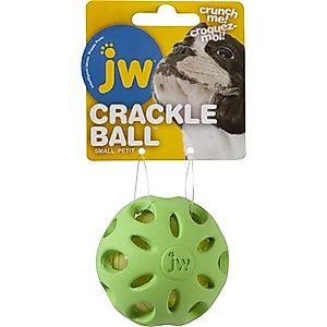 JW Pet Crackle Heads Crackle Ball, Small
