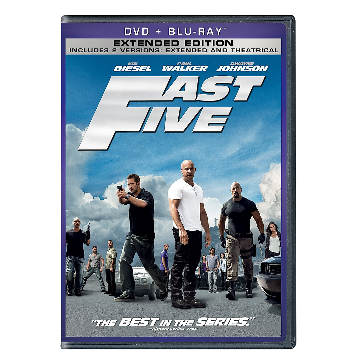 Fast Five (Two-Disc DVD/Blu-ray Combo in DVD Packaging)