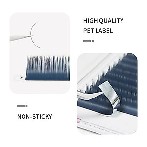 YABINA Colored Lash Extensions D Curl 0.07 Lavender Purple Coffee Cinnamon Different Color Lashes Extension Pop Hot Colorful Classic Single Individual Eyelash Extensions (Wine Red)