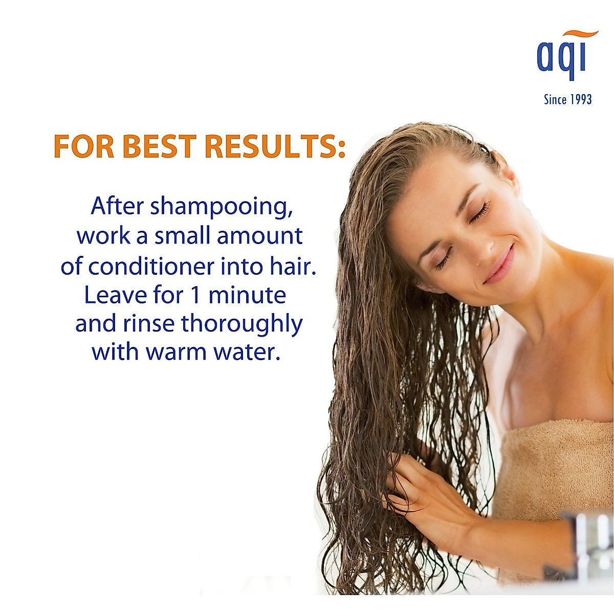 aqi Sensitive, Itchy & Dry Scalp Hair Conditioner - Paraben, Sulphate & Fragrance Free, Vegan Everyday Hair Conditioner for Men & Women - Made in Australia, 16.9 fl oz