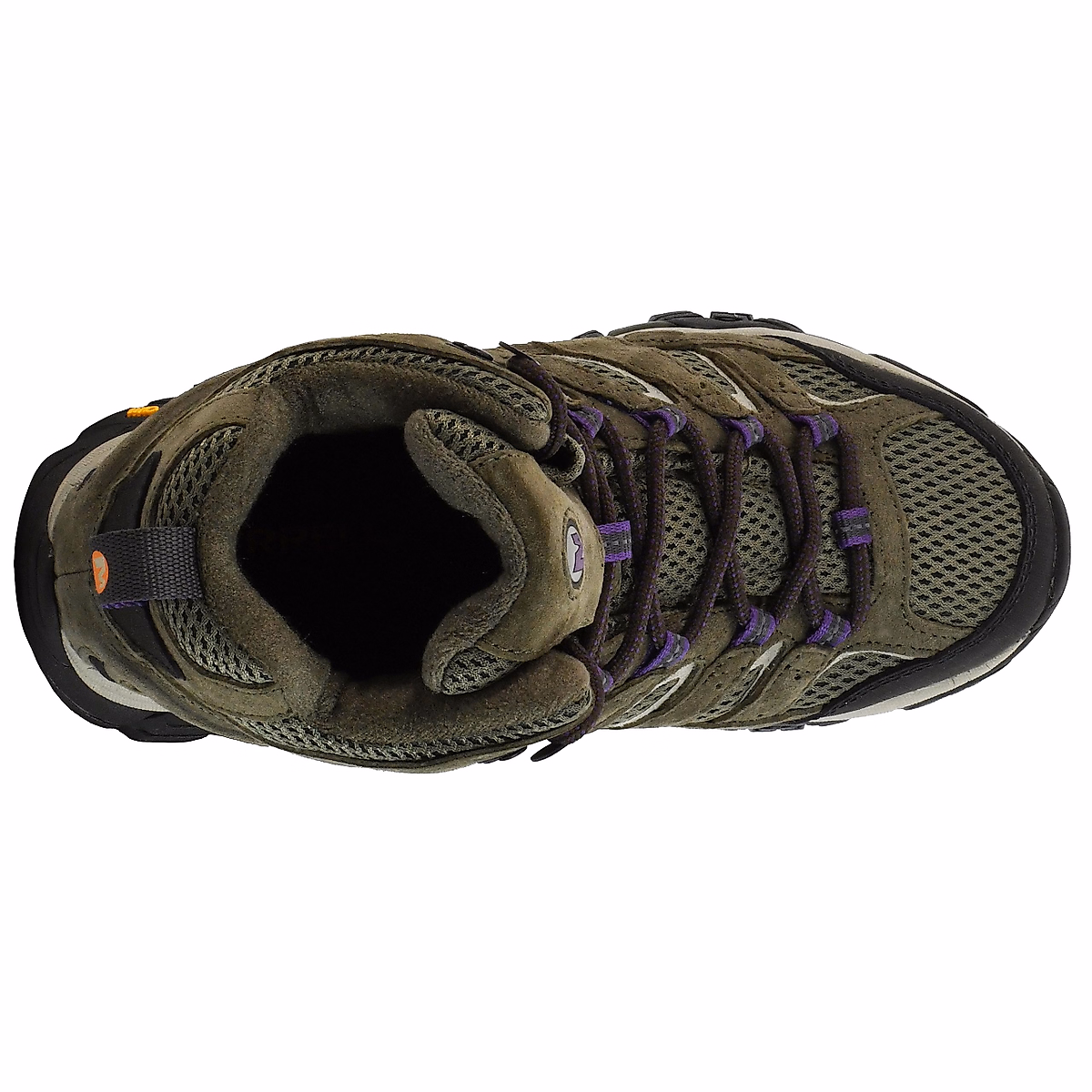 Merrell Women's Moab 2 Vent Mid Hiking Boots, Olive,10.5 M