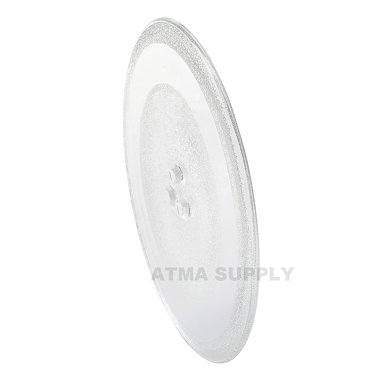 W10337247 12 Inches Microwave Plate Replacement Compatible with Whirlpool Glass Turntable Tray Replaces W11367904 W11291538 AP6872022 PS12711337