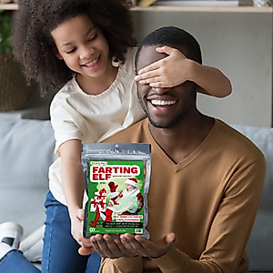 Farting Elf Gourmet Trail Mix - Christmas Gag Gifts Adults Funny Secret Santa Gifts for Adults Mens Food Gift, Elf Gifts for Men Christmas Wish