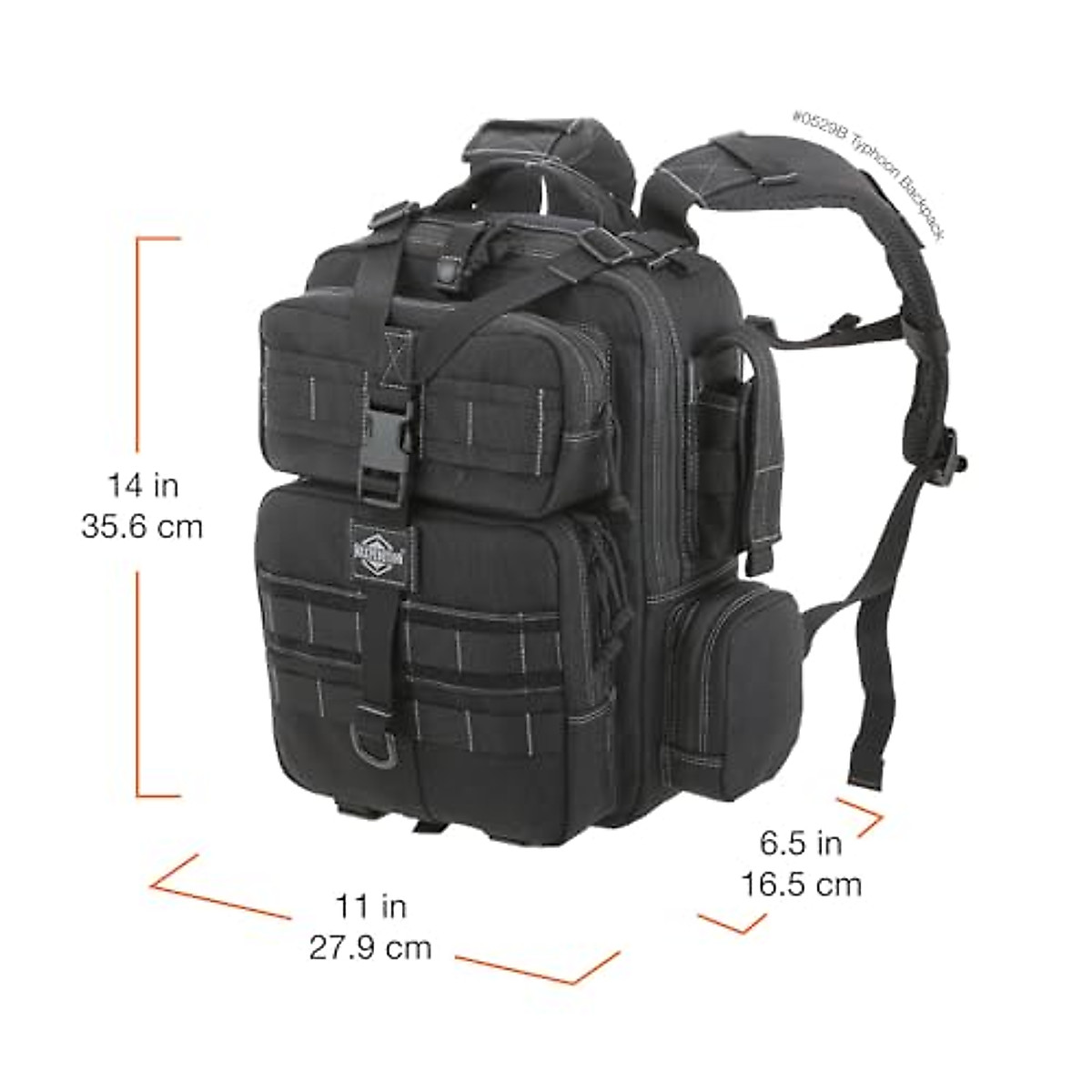 Maxpedition Typhoon Backpack (Black)