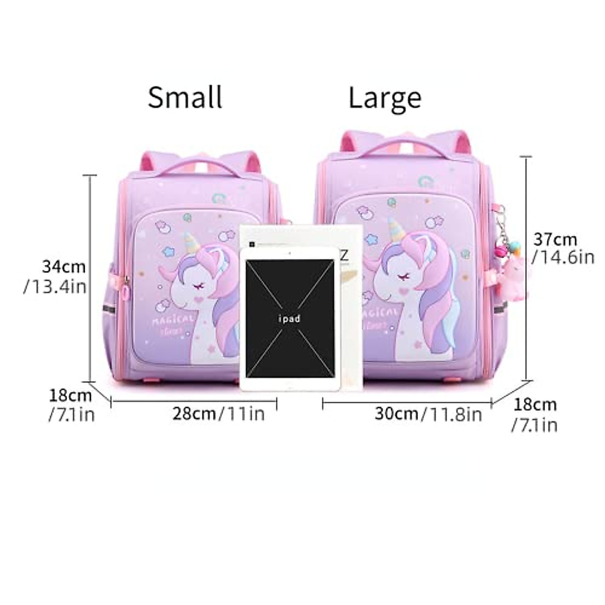Mylshbest Backpack, Cute Cartoon Large Capacity Student Laptop Backpacks BookBag, Travel Daypack for Boys Girls