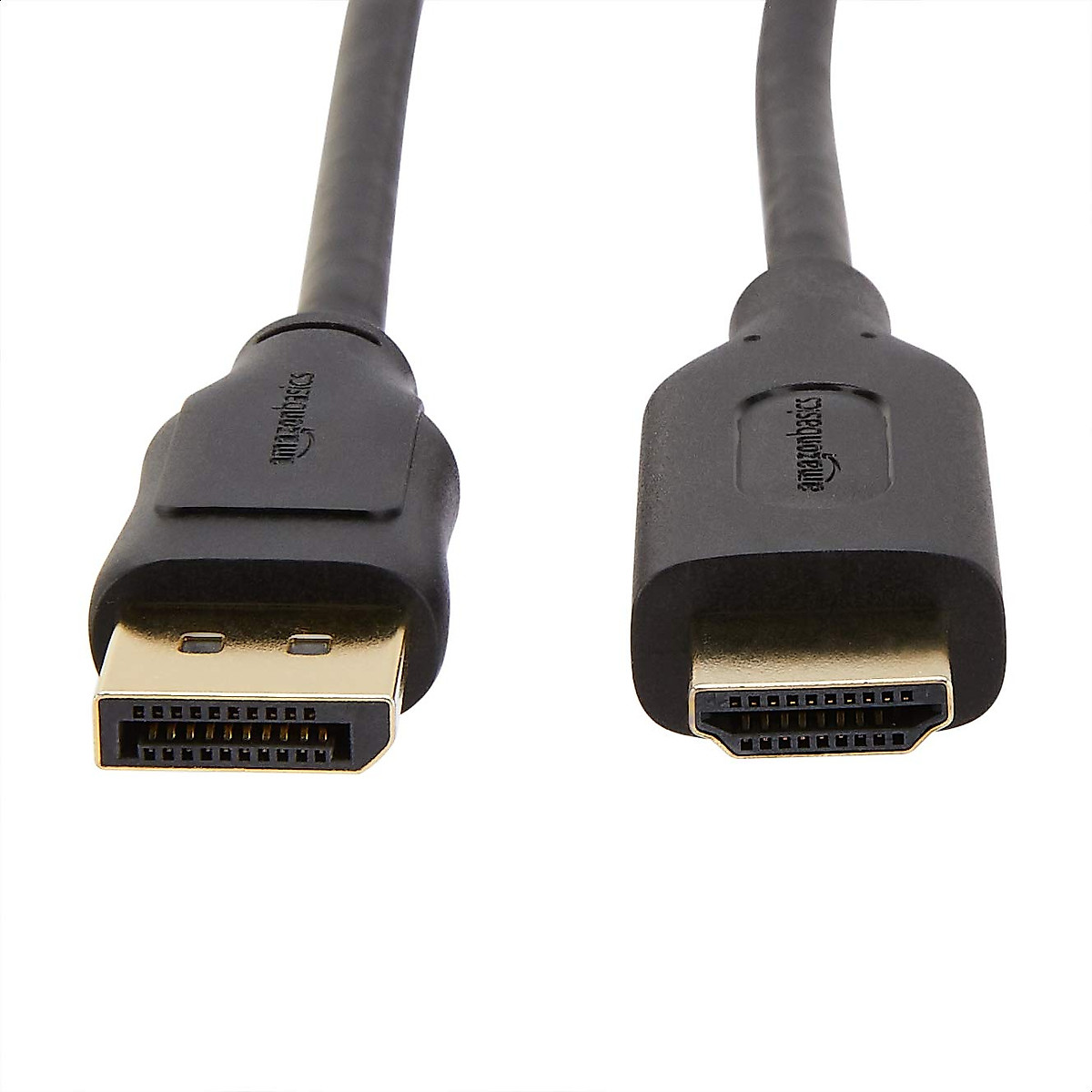 AmazonBasics Uni-Directional DisplayPort to HDMI Display Cable - 6 Feet & DisplayPort to DisplayPort HD Display Cable - 6 Feet