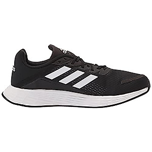 adidas Men's Duramo SL Trail Running Shoe, Black/White/Black, 14