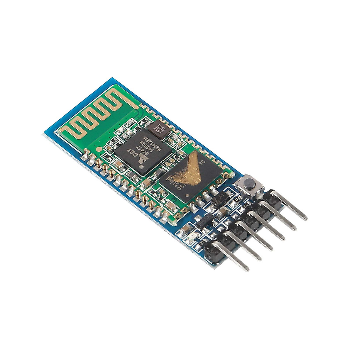 2PCS HC-05 HC 05 Bluetooth Module RF Wireless Bluetooth Transceiver Master Slave Integrated Serial Port Communication BT Module