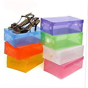 Alipis clear plastic organizer bins de transparente girl Clamshell white
