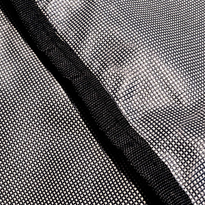 Budge NeverWet Mojave Round Patio Table Cover, Black Ivory, Medium