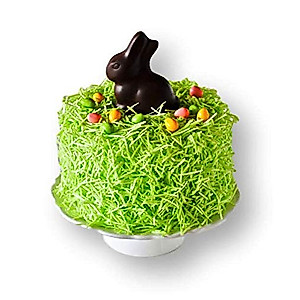 Edible Easter Basket Candy Grass Green Apple, Pack of 2