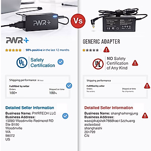 USB-C AC Adapter for JBL Xtreme 3 4 Portable Speaker Charger Power Cord: UL Listed Extra Long Cord Type-C PD60W