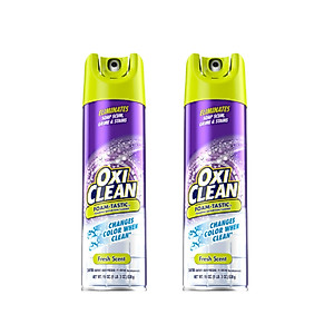 OxiClean Foam-Tastic Fresh Scent Bathroom Cleaner, 19 oz, 2 count