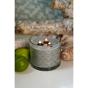 Gold Canyon Heritage Medium Candle, Driftwood Scented Candle, 14 oz., Three Wicks, 100% Natural Soy Wax Candle, Notes of Bergamot, Oceanic Green Leaf, and Aged Cedarwood | 35+ Hours of Burn Time