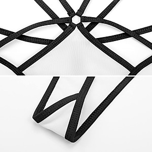 BAIJIAOYUN CUM SLUT Sexy G-String for Women, Breathable T-back Panties Thongs Underwear Funny Gifts L