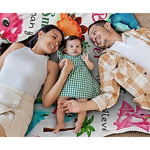 JUCIPAY Dinosaur Blanket, Dinosaur Gifts for Girls/Boys, Dinosaur Gift for Kids Teens Who Like Dinosaur, Dinosaur Birthday Gifts for Kids Boys Girls, Boys Girls Birthday Gift Throw Blanket 50"X40"